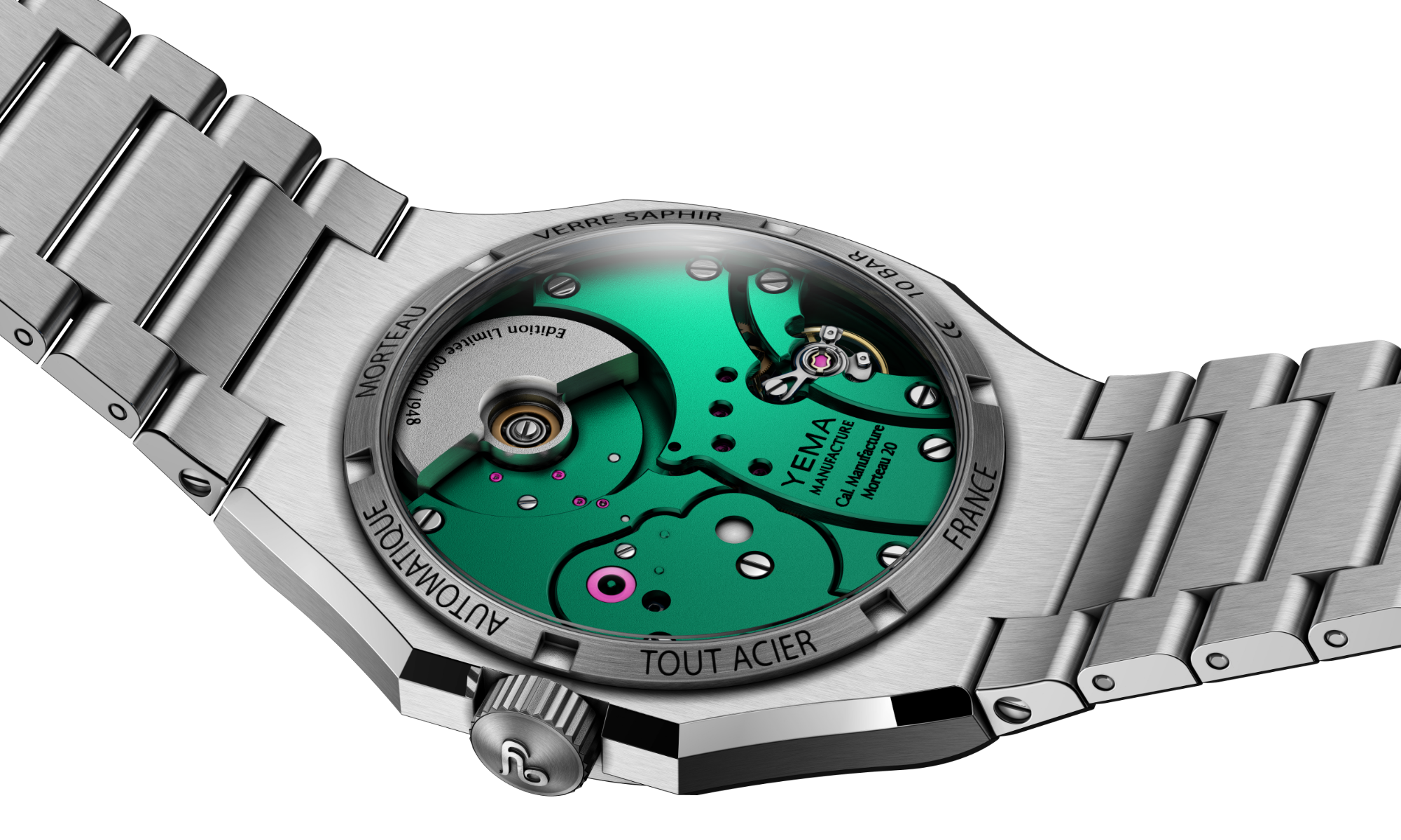 Yema Wristmaster Traveller Micro-Rotor YWTR22-ZMS - TimelessChrono